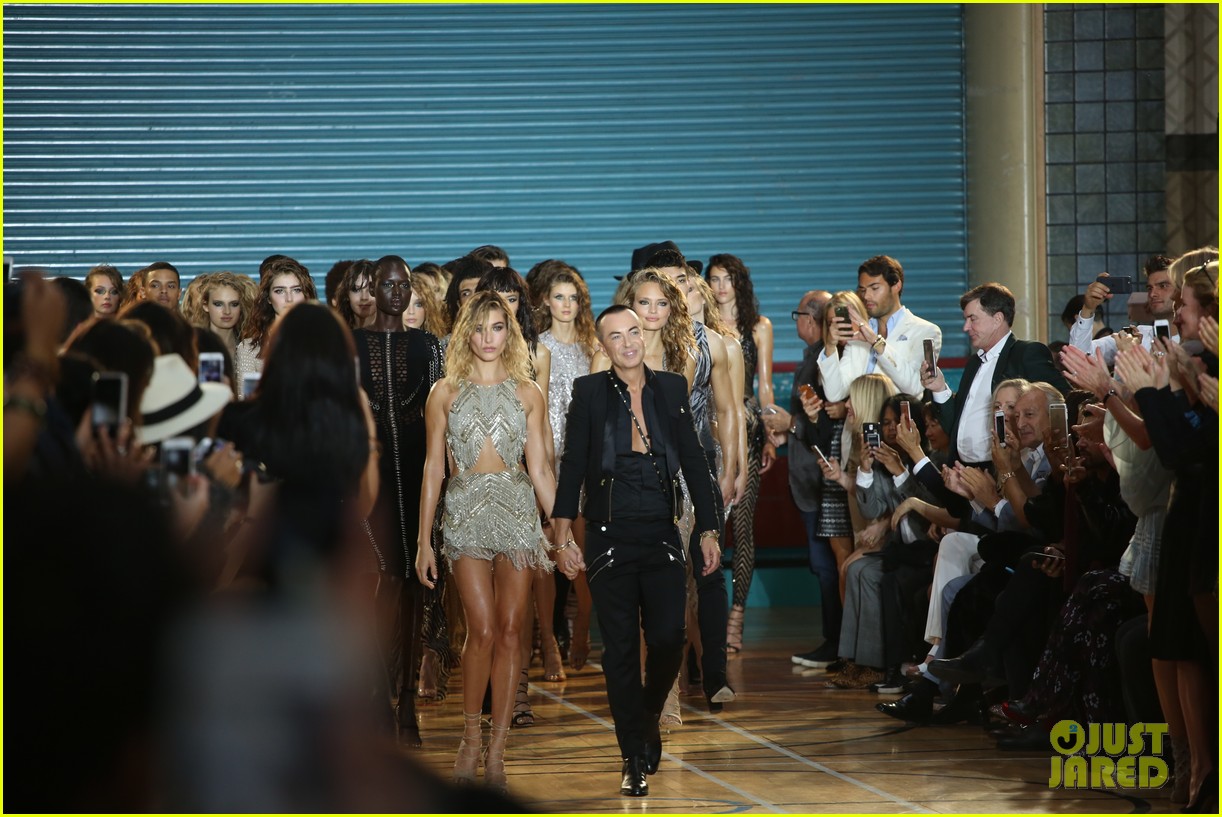 Leigh-Anne Pinnock Hits Julien MacDonald Show During LFW with Hailey ...