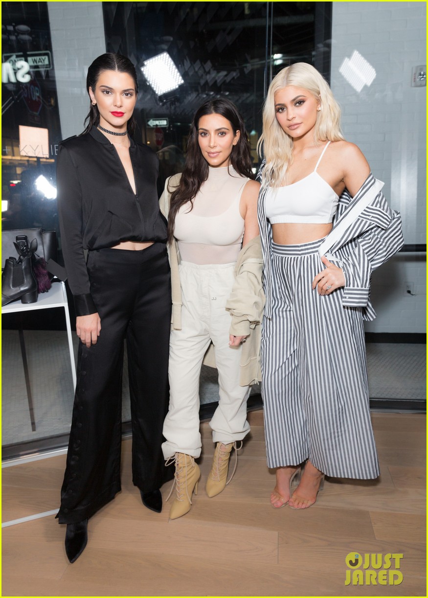 Kendall & Kylie Jenner Party at the Launch of Their New Collection ...
