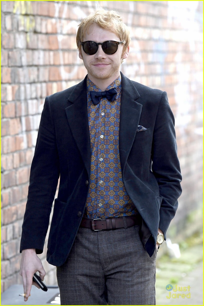 Rupert Grint Continues Filming 'Snatch' With Luke Pasqualino | Photo ...