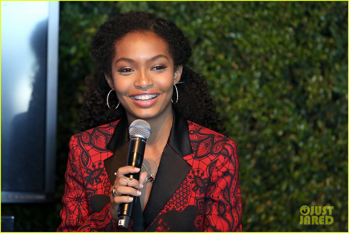 Rowan Blanchard, Yara Shahidi & Emily Robinson Speak at Vanity Fair's ...