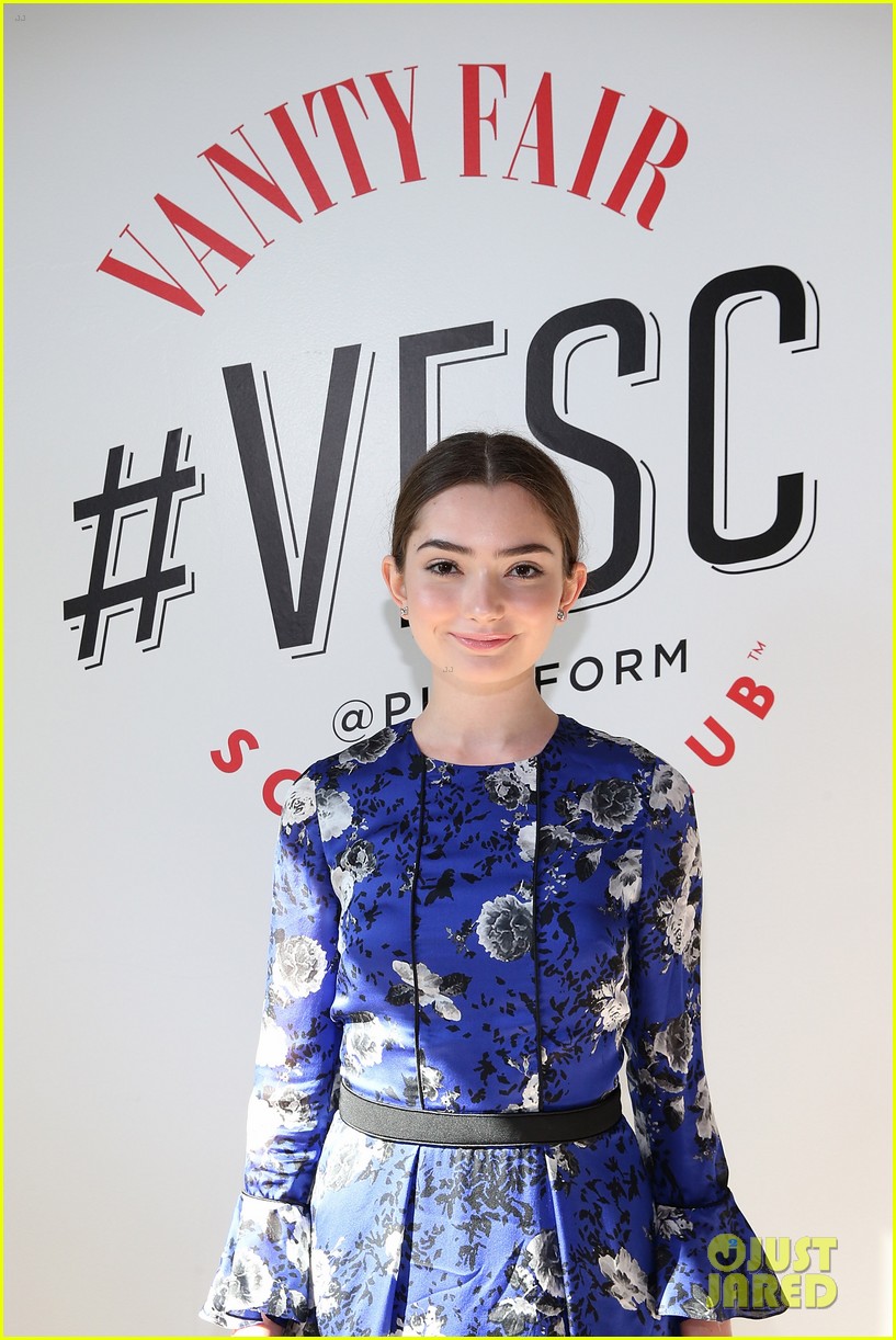 Rowan Blanchard, Yara Shahidi & Emily Robinson Speak at Vanity Fair's ...