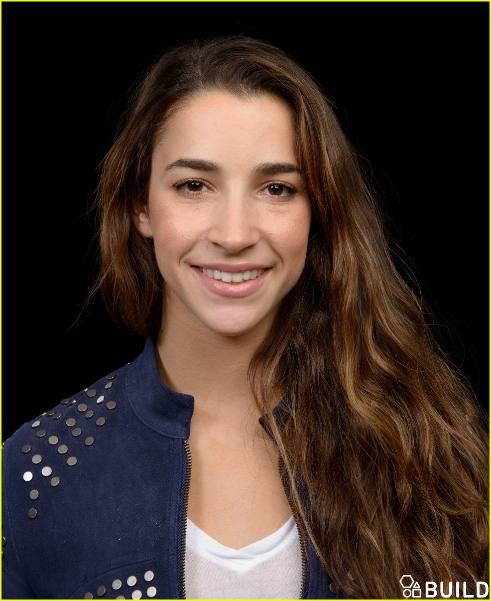 Full Sized Photo of aly raisman aol build series nyc 13 | Aly Raisman ...