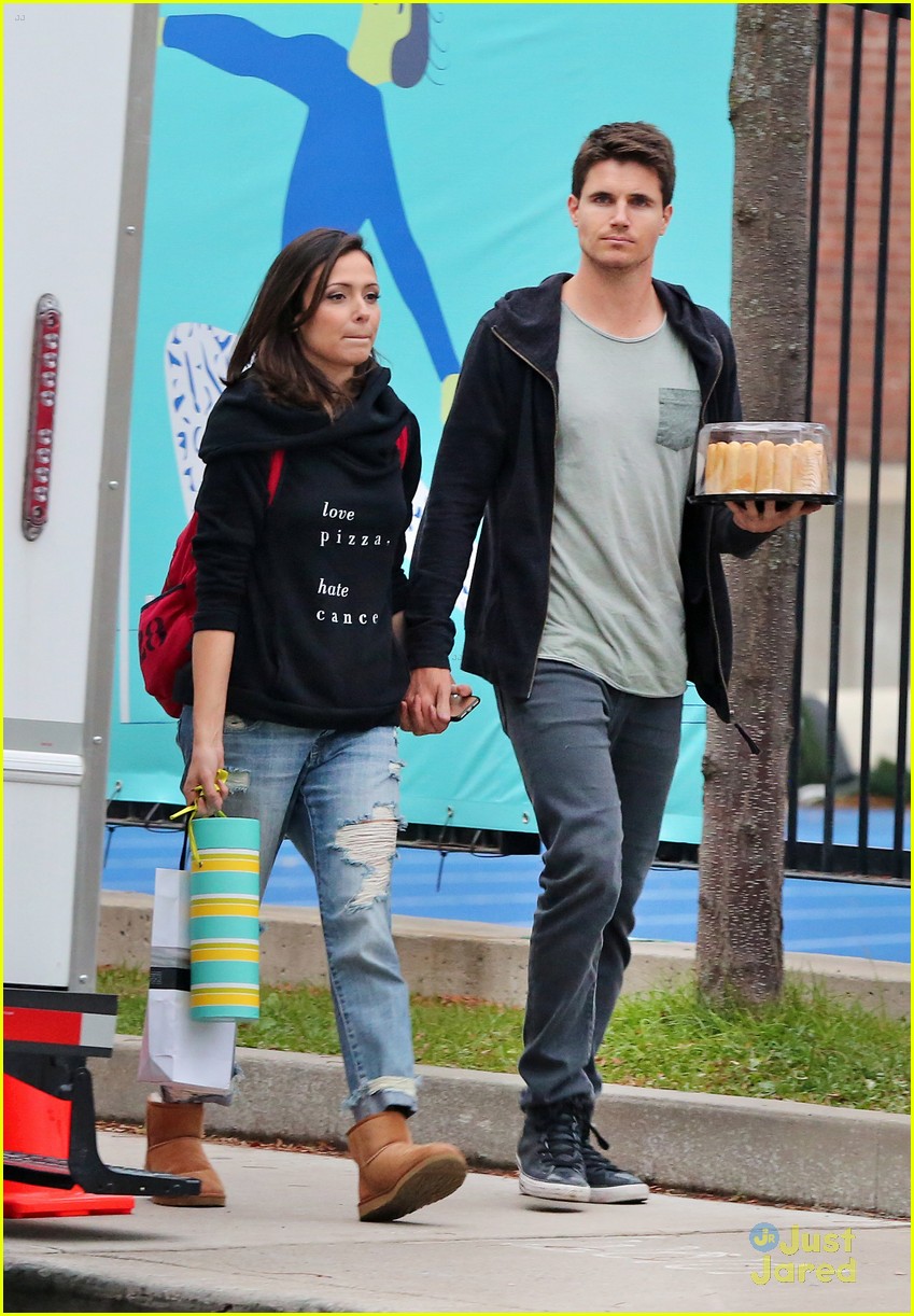 Italia Ricci Celebrates Her Birthday With Hubby Robbie Amell in Toronto ...
