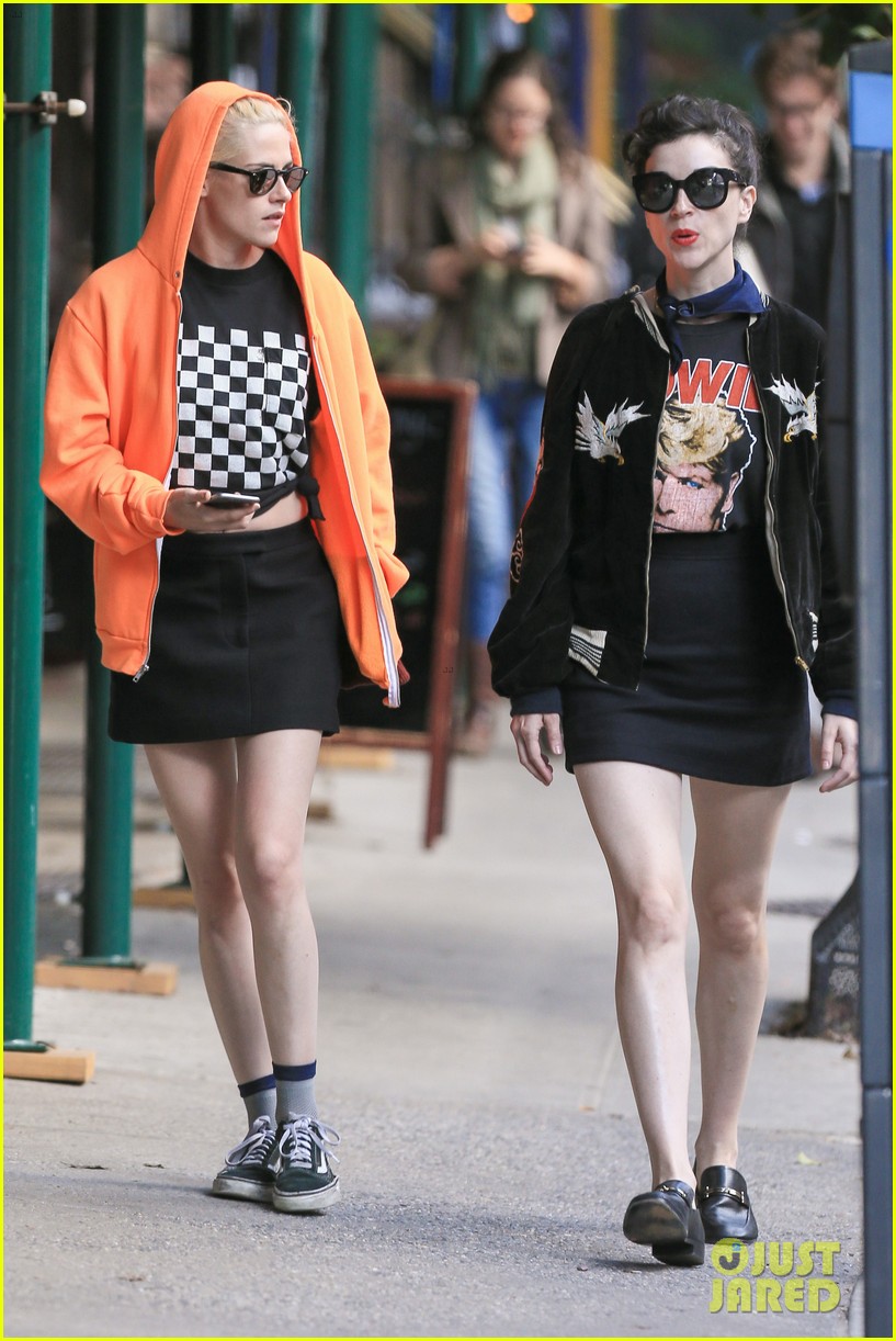 Full Sized Photo of kristen st vincent grab lunch together in ...