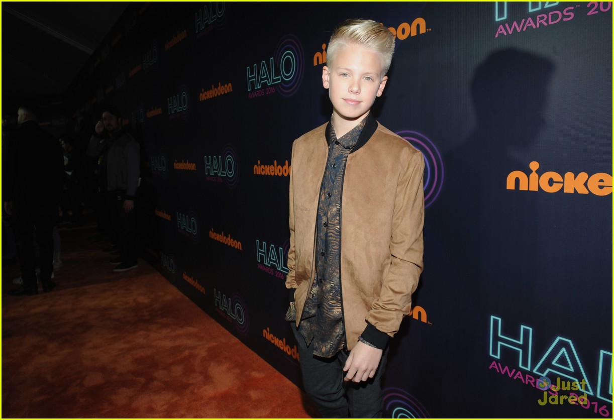 Jake Miller & Jacob Whitesides Hit HALO Awards Red Carpet After Hanging ...