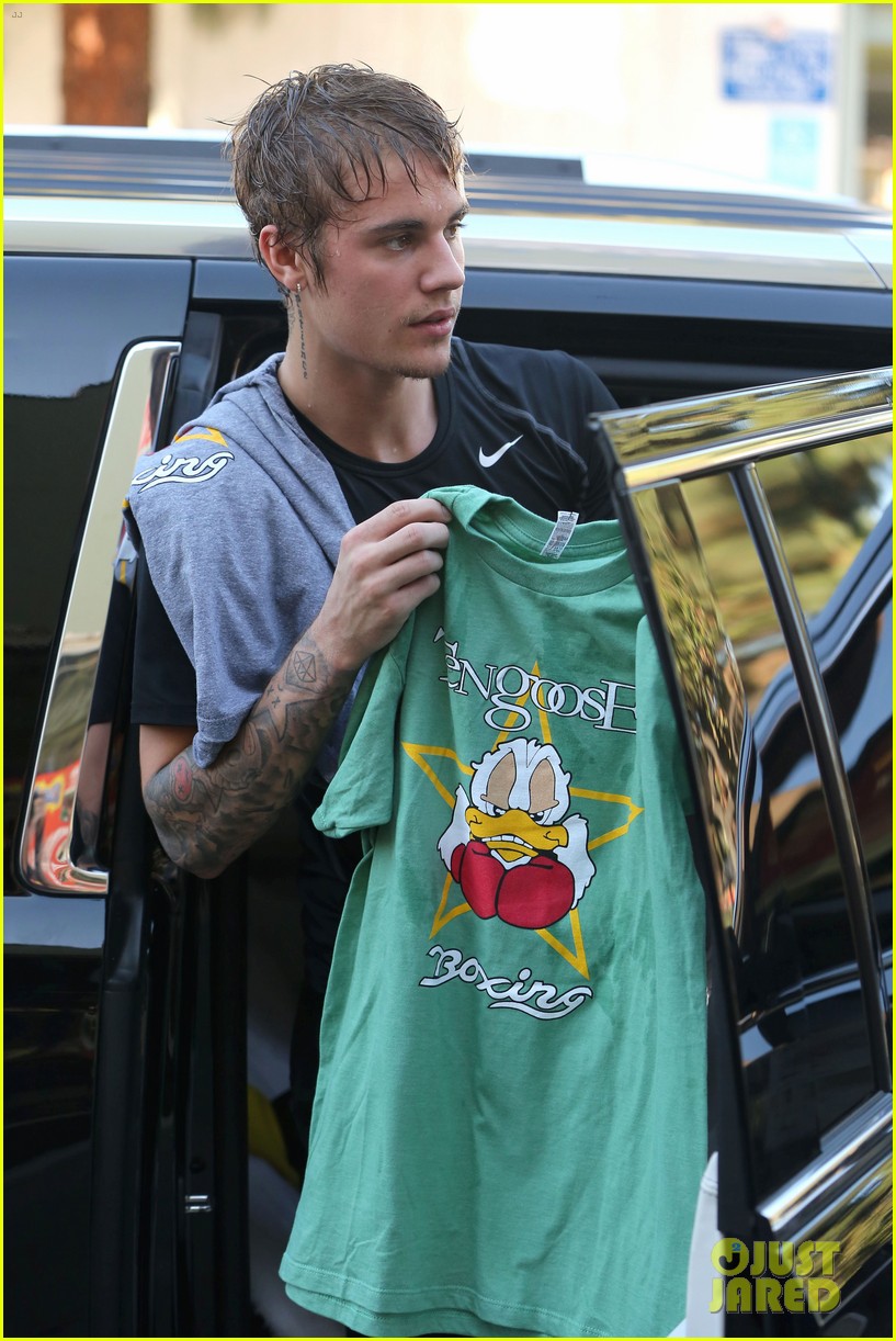 Justin Bieber's New Workout Passion Seems to Be Boxing! | Photo 1054929 ...