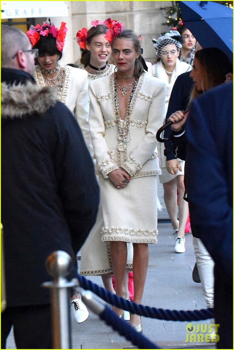 Cara Delevingne Rocks the Runway With Sofia Richie & Lily-Rose Depp ...