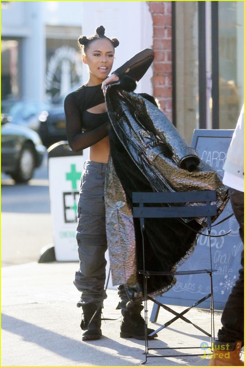 Serayah Is The Definition of 'Cool' On Her Music Video Set | Photo ...