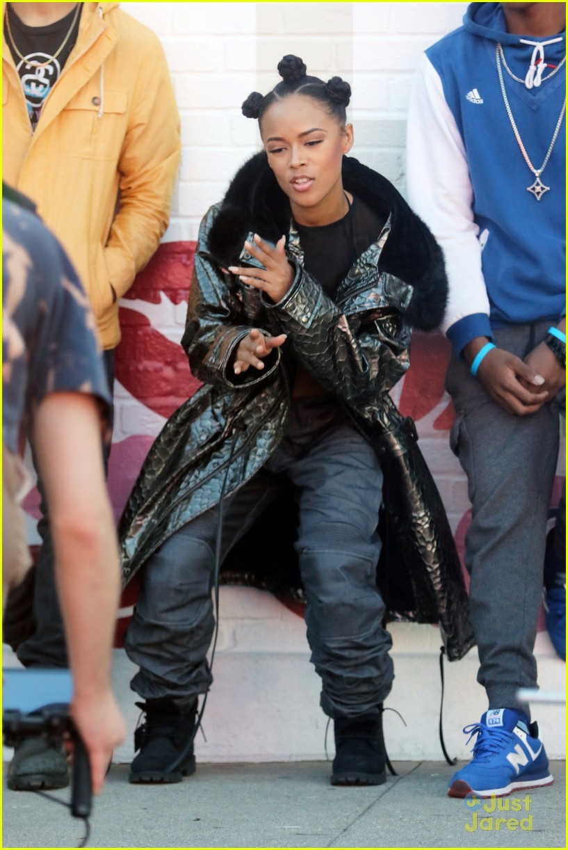 Serayah Is The Definition of 'Cool' On Her Music Video Set | Photo ...