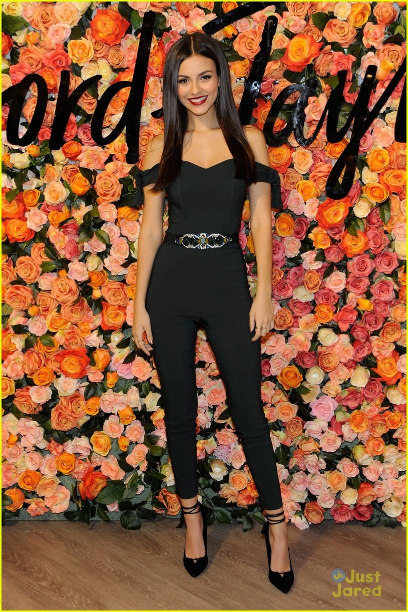 Full Sized Photo of victoria justice mermaids cover lord taylor event ...