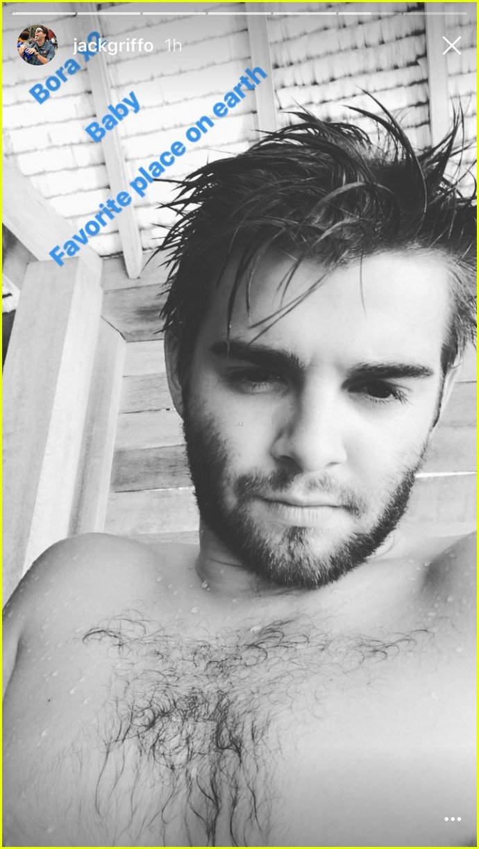 Jack Griffo Shares Bora Bora Vacation Pics with Ariel Winter, Luke Benward & Nolan Gould | Photo ...