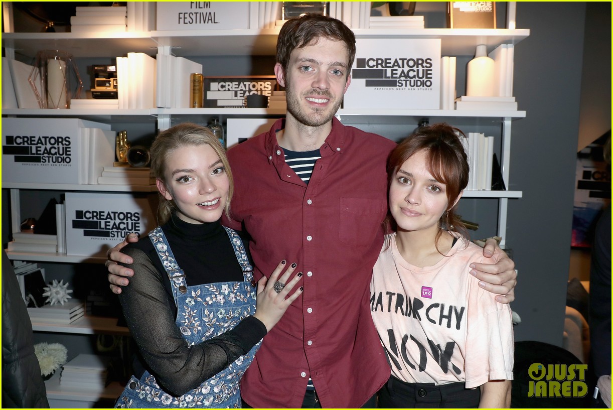 Olivia Cooke & Anya Taylor-Joy Brave Cold At Sundance For New Film ...