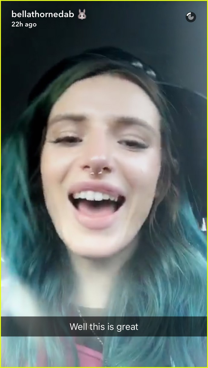Full Sized Photo Of Bella Thorne Awkwardly Dances To Charlie Puths We Dont Talk Anymore 03