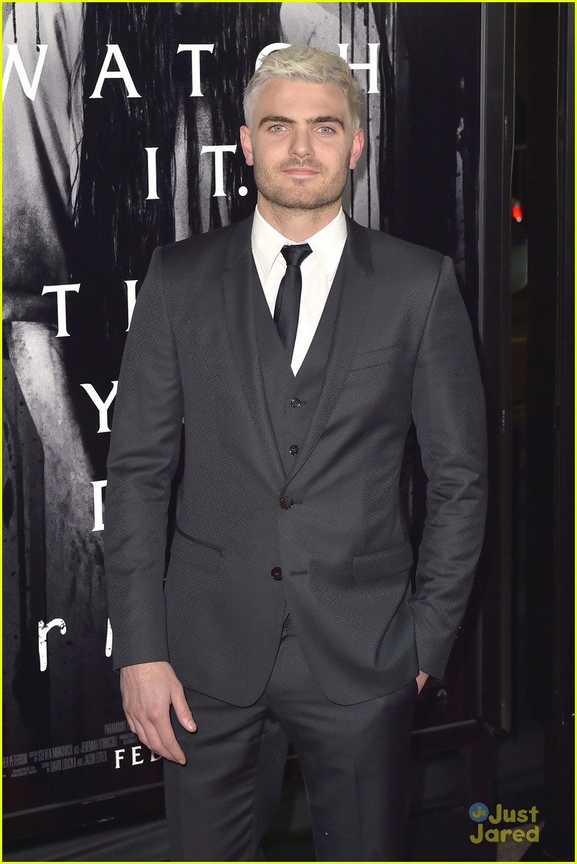 Full Sized Photo of alex roe aimee teegarden silver hair rings premiere ...