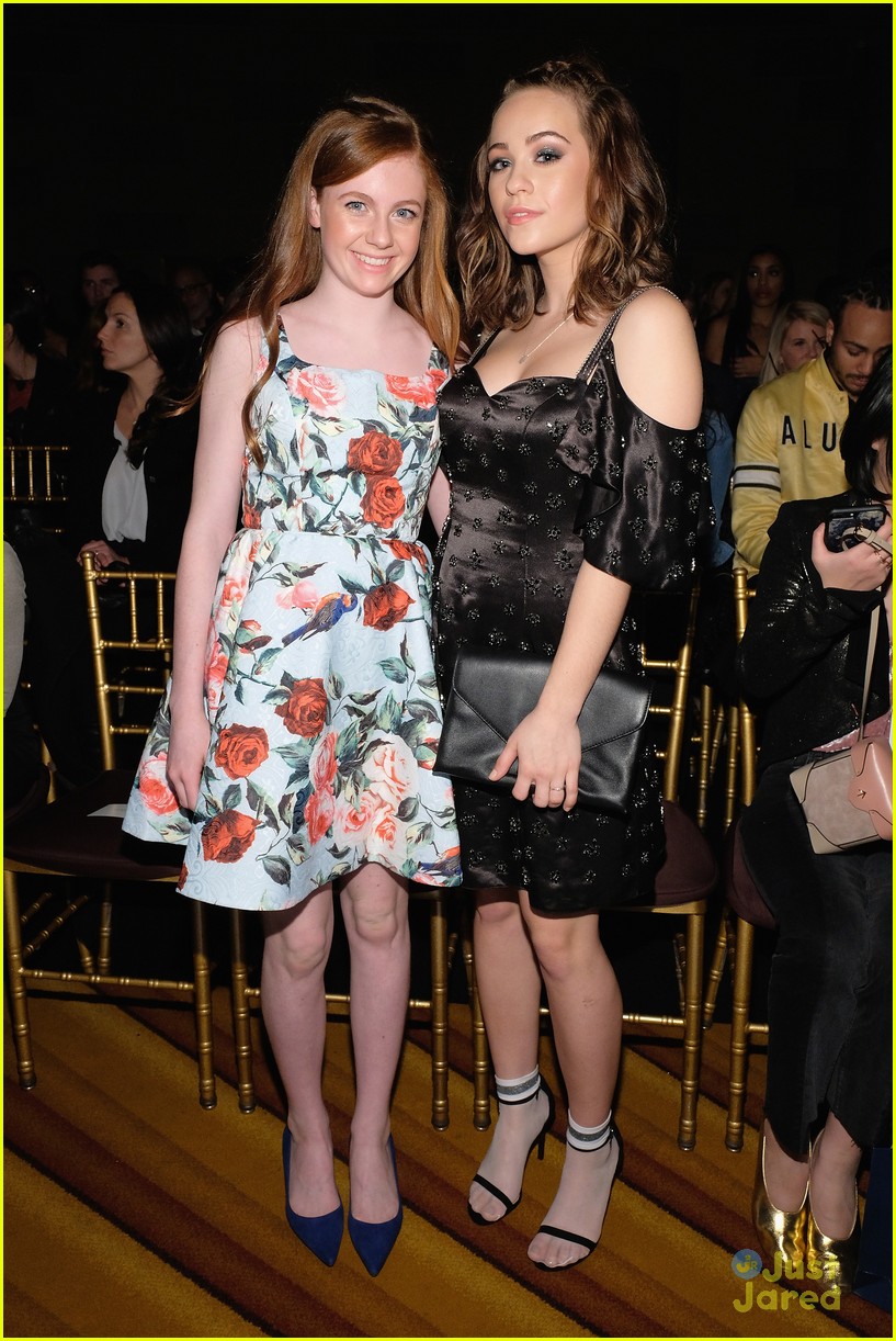 Dove Cameron & Danielle Campbell Are Fashion Icons at Sherri Hill NYFW ...