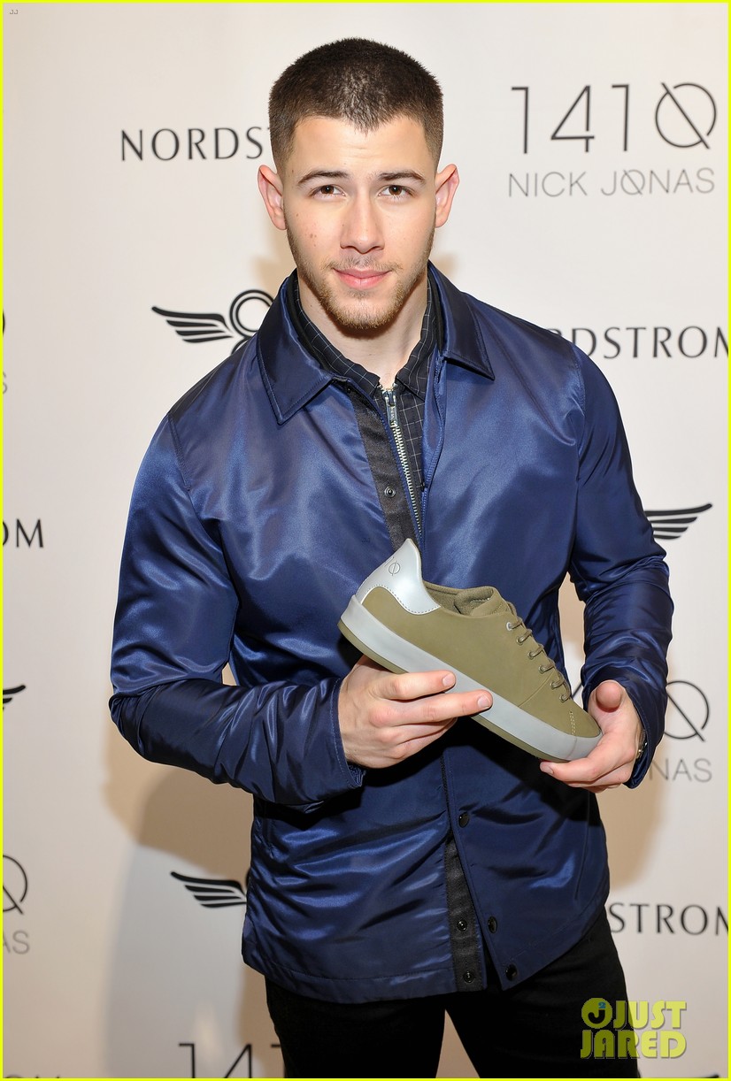 Nick Jonas Launches His 1410 Shoe Collection at Nordstrom at The Grove ...