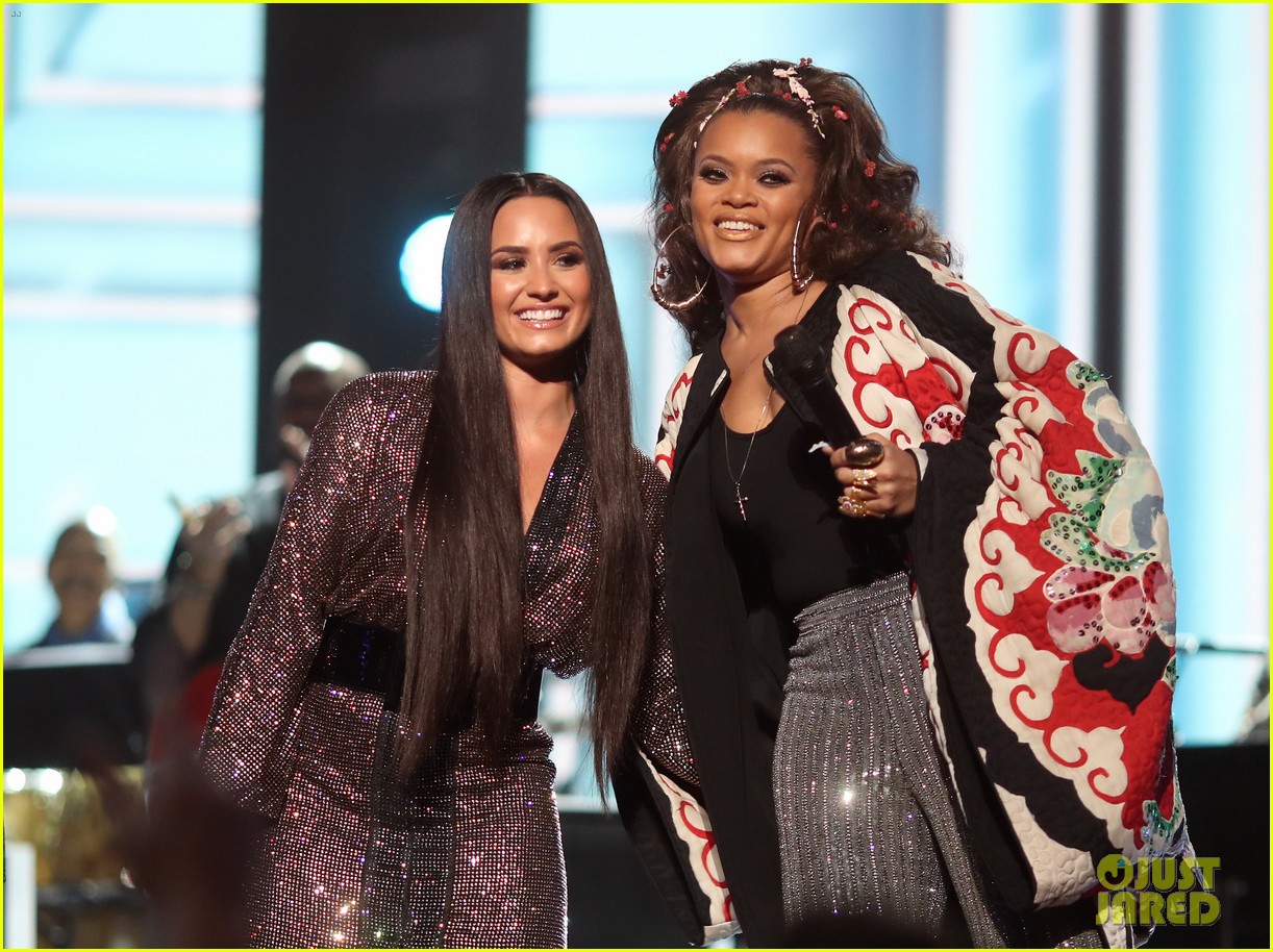 Demi Lovato Slayed the Bee Gees Grammys Tribute! (Video) | Photo ...