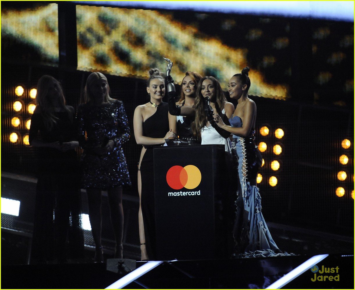 Little Mix All Went Platinum Blonde For Their Brits 2017 Performance ...