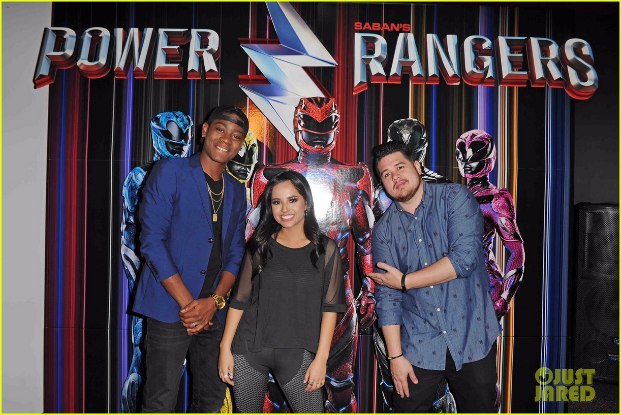 Full Sized Photo of becky g cried over power rangers 05 | EXCLUSIVE ...