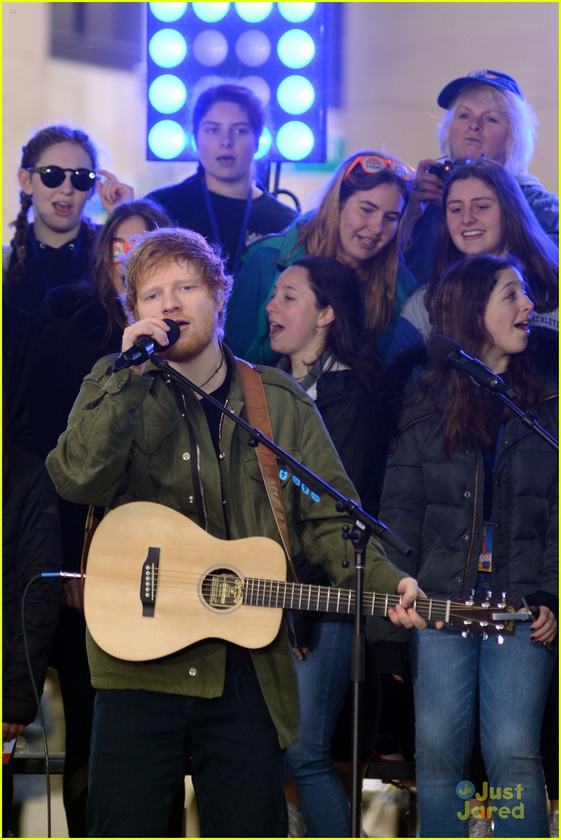 Full Sized Photo of ed sheeran boy band today show pics 05 | Ed Sheeran ...
