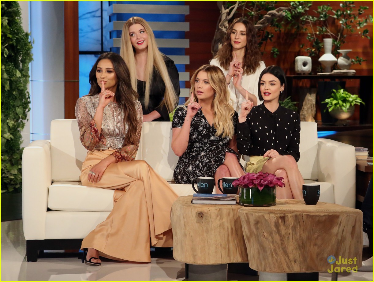 'Pretty Little Liars' Cast Take The 12 Days Challenge on 'Ellen ...