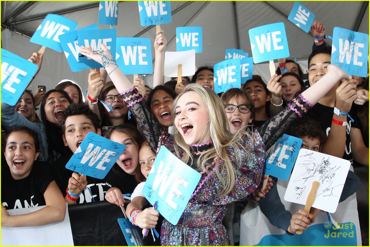 EXCLUSIVE: Sabrina Carpenter Wants You To Make The World at Better ...
