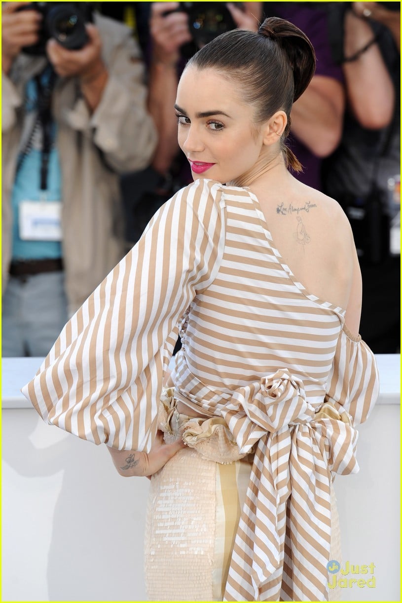 Full Sized Photo of devon bostick lily collins okja cannes premiere 24 ...
