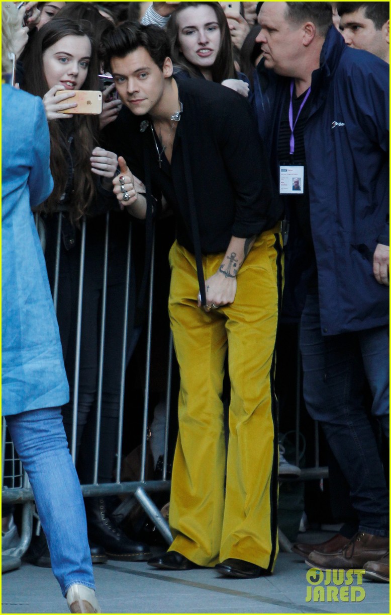 Harry Styles Wears All the Colors (& Gives Us All the Feels) During BBC ...