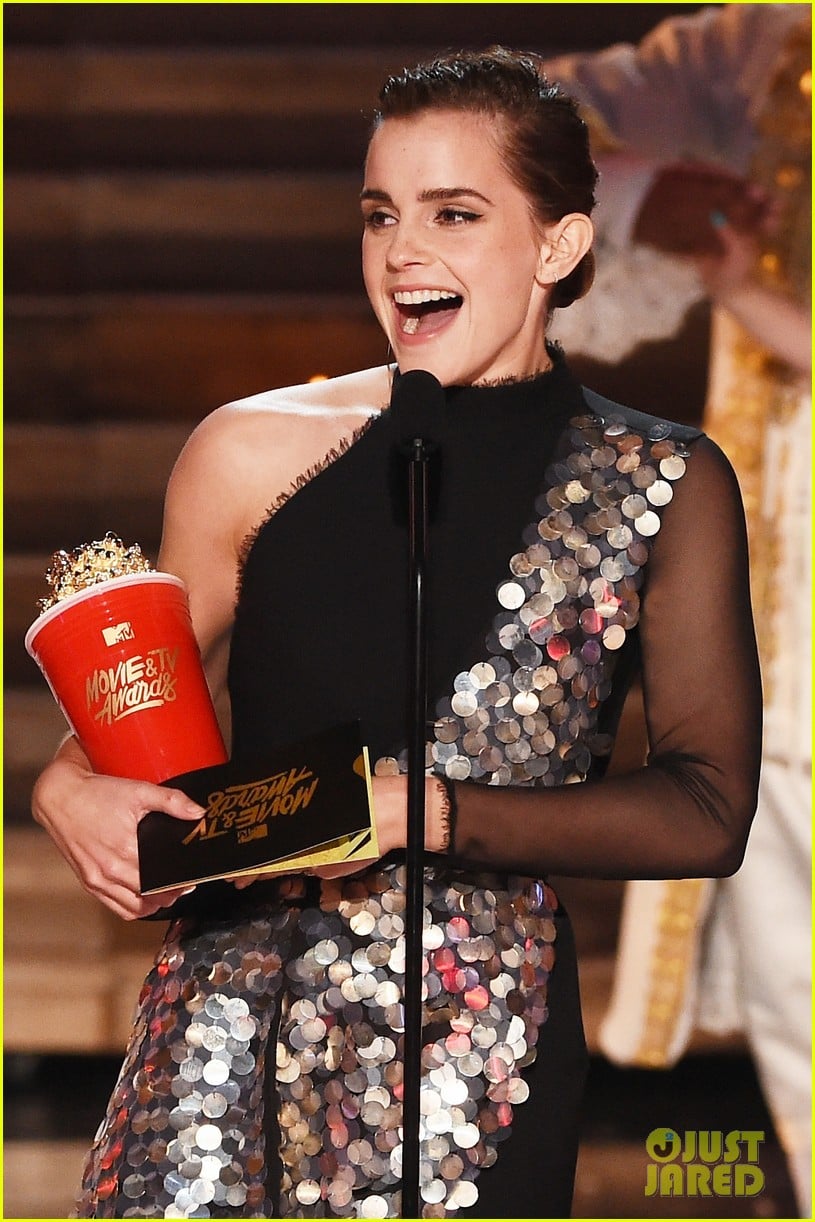 Full Sized Photo of emma watson mtv movie tv awards 07 | Emma Watson ...