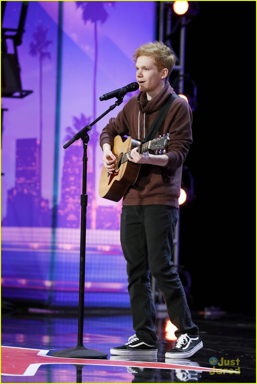 Full Sized Photo of chase goehring ed sheeran vibes agt 02 | Singer ...