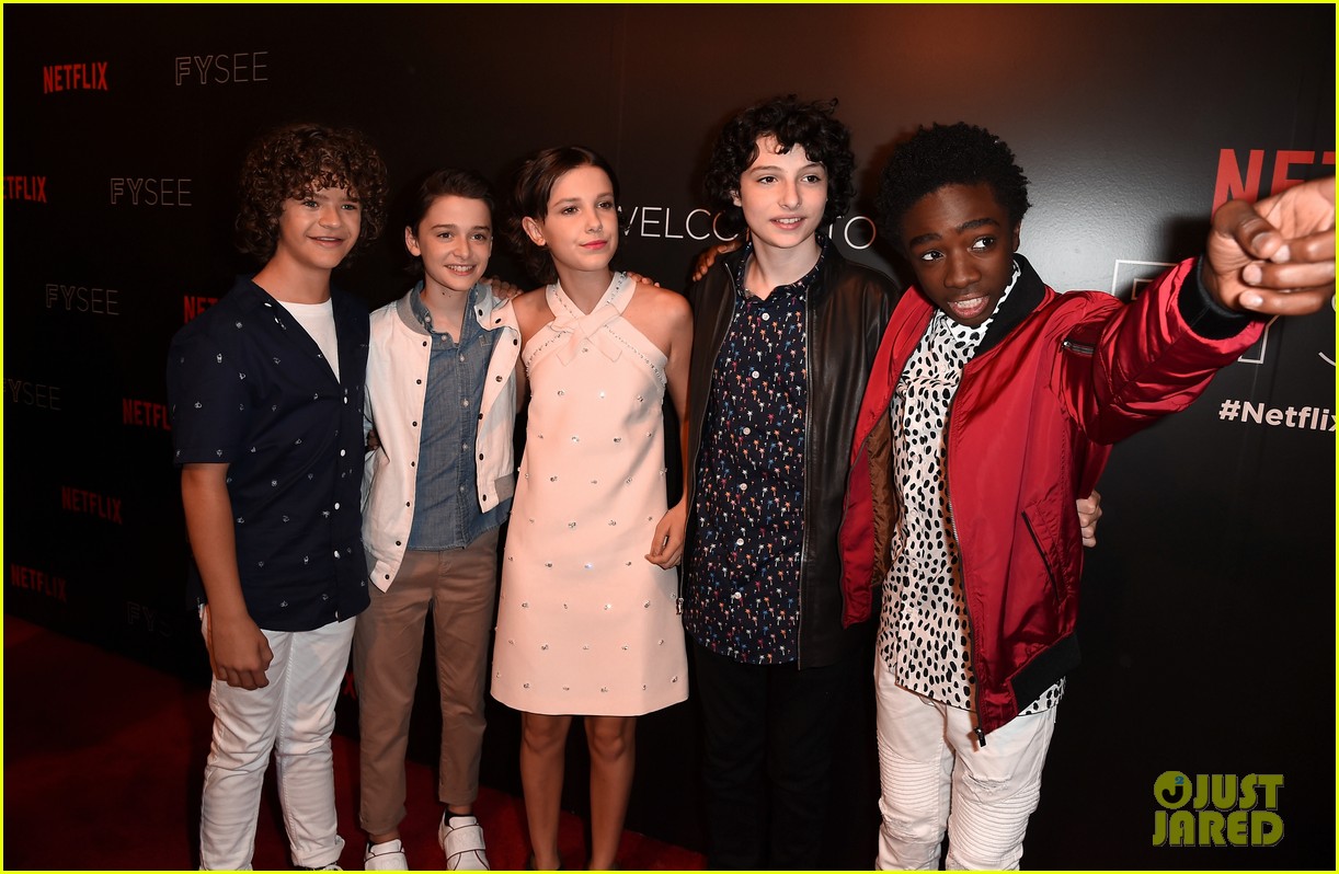 Millie Bobby Brown Joins Her 'Stranger Things' Co-stars at a Netflix ...