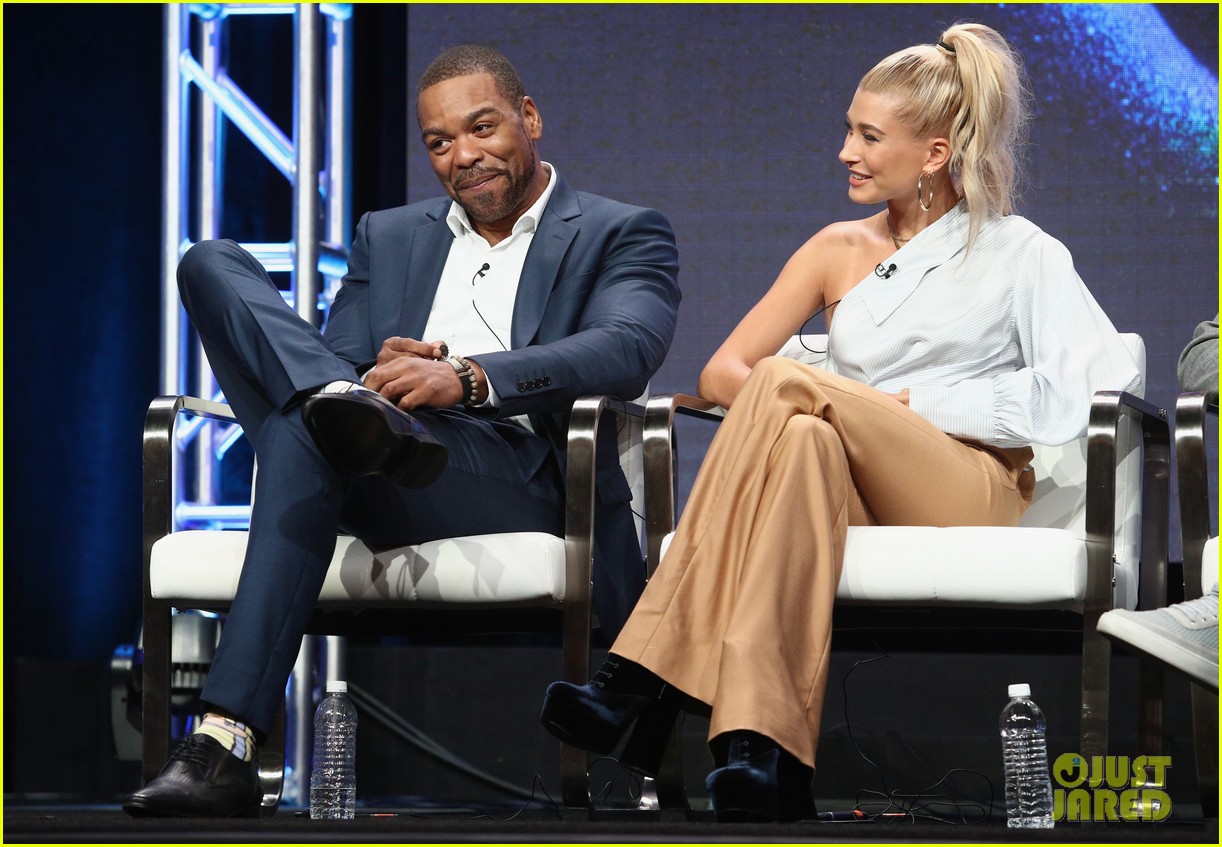 Hailey Baldwin Discusses 'Drop the Mic' at TCA Summer Press Tour ...