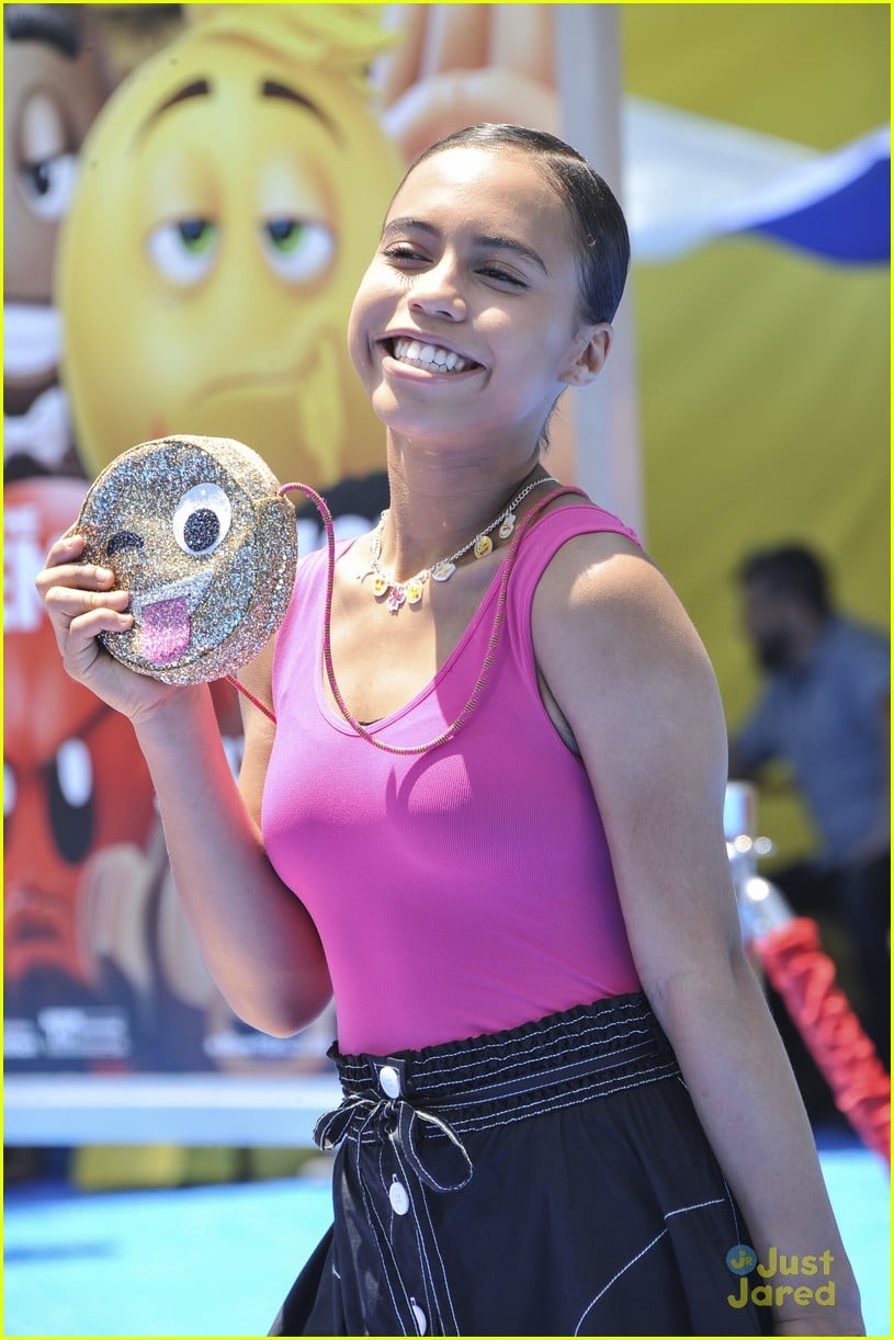 Cameron Boyce & DeVore Ledridge Support Jake T. Austin at 'Emoji Movie ...