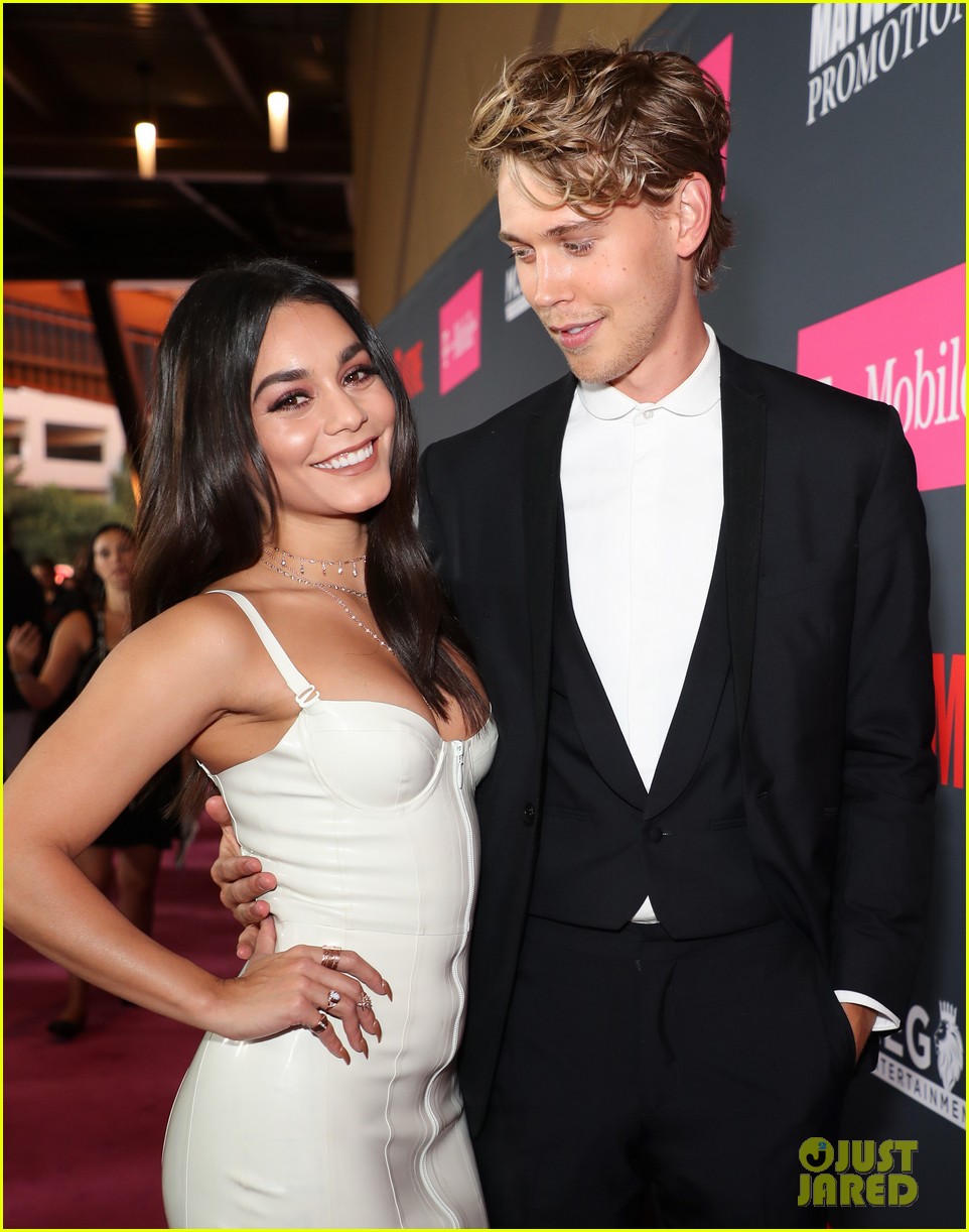 Vanessa Hudgens Stuns in Latex Dress Alongside Austin Butler at Fight Night! | Photo 1106845 ...