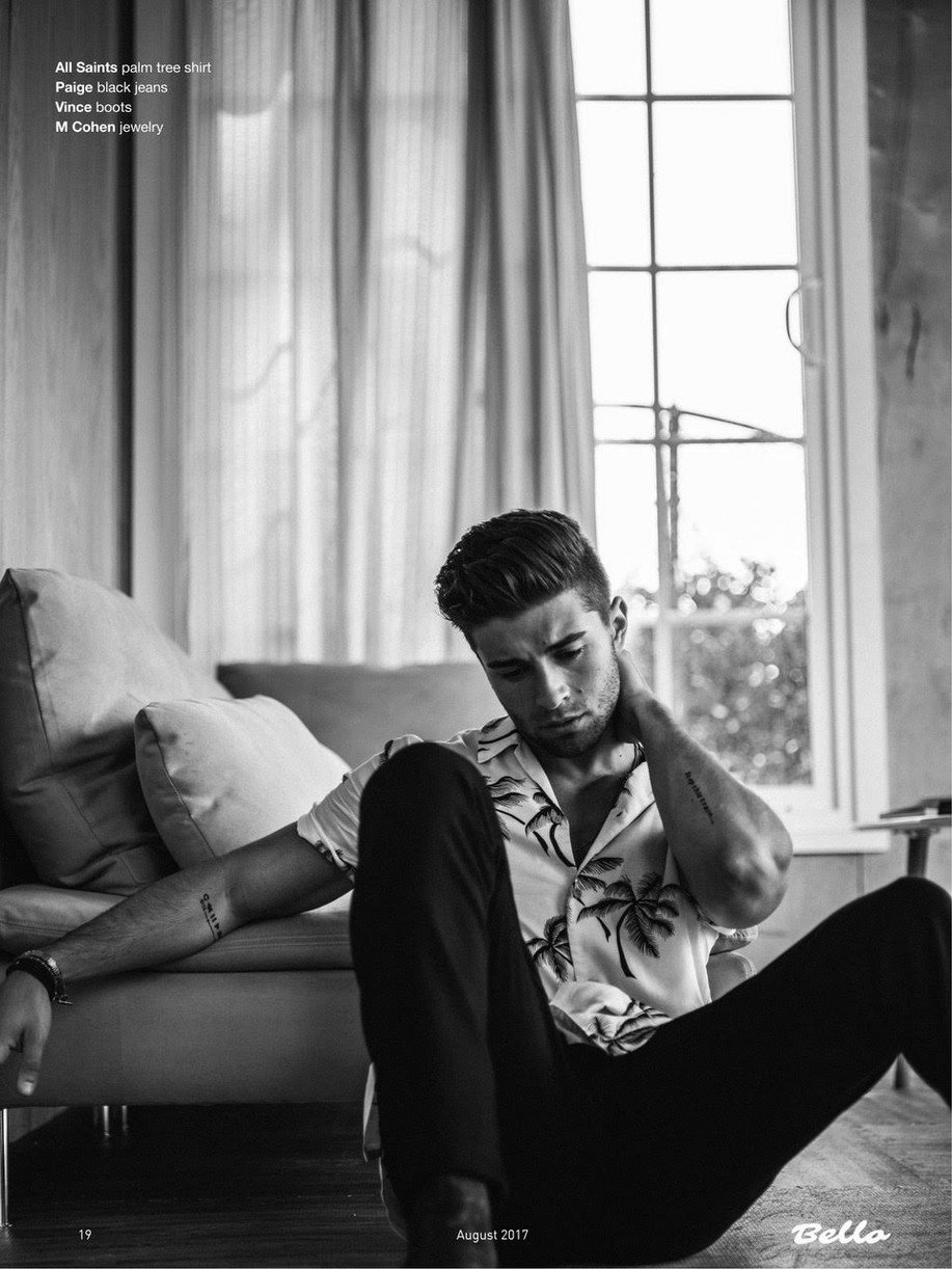 Full Sized Photo of jake miller bello shirtless cover 2am album title 10 | Jake Miller Tells The ...