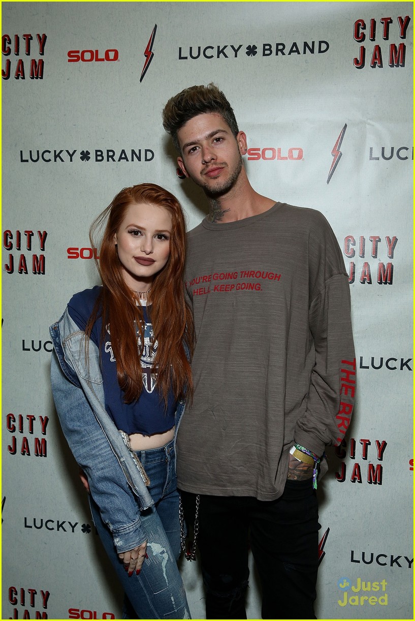 Madelaine Petsch & Boyfriend Travis Mills Party with Lucky Brand During ...