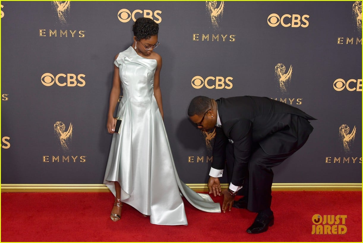 Black-ish's Yara Shahidi & Marsai Martin Shine at Emmy Awards 2017 ...