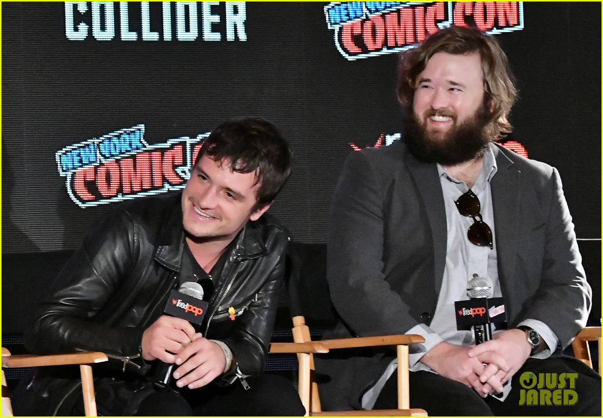 Full Sized Photo of josh hutcherson shows off his comedy chopes in ...