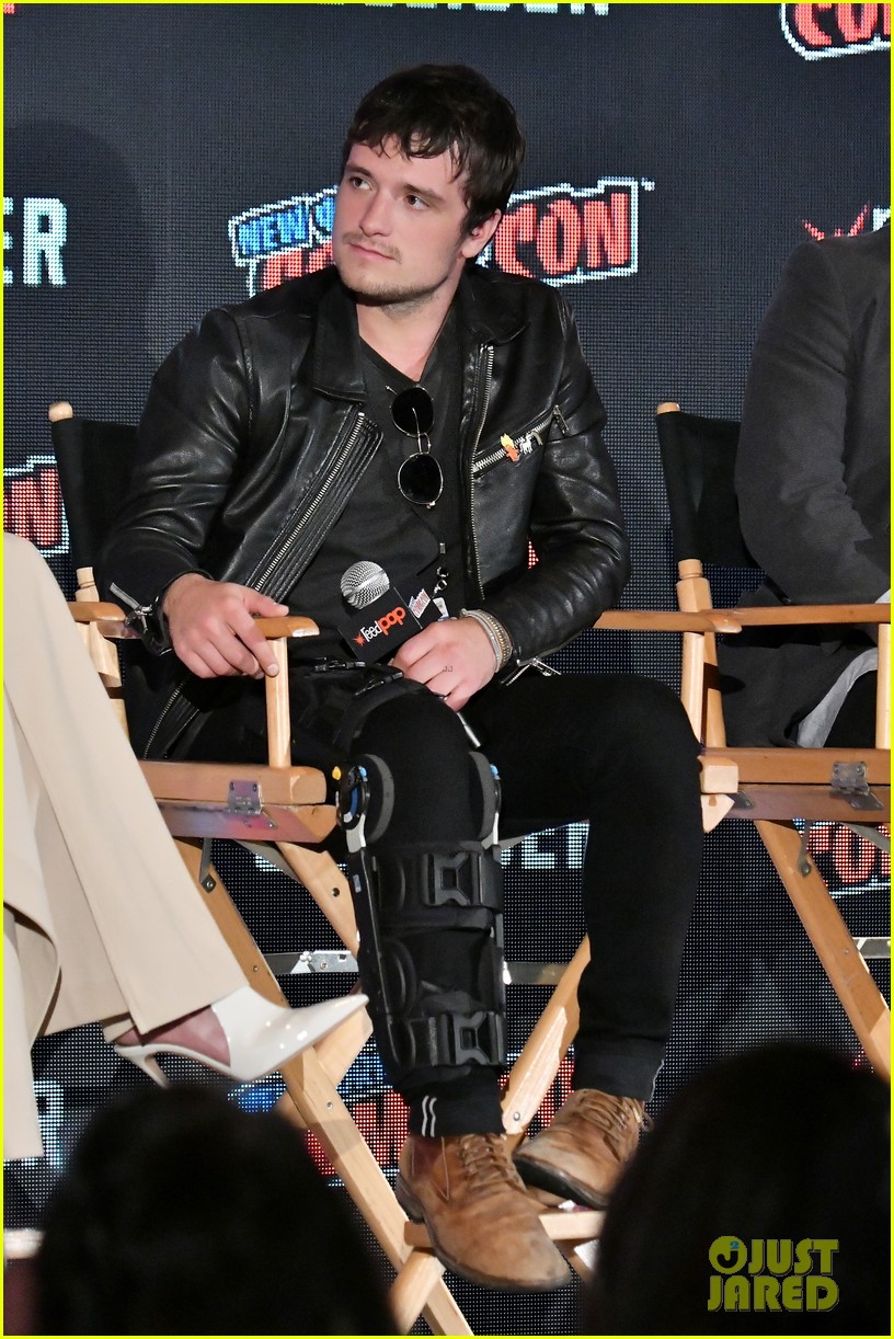 Full Sized Photo of josh hutcherson shows off his comedy chopes in ...