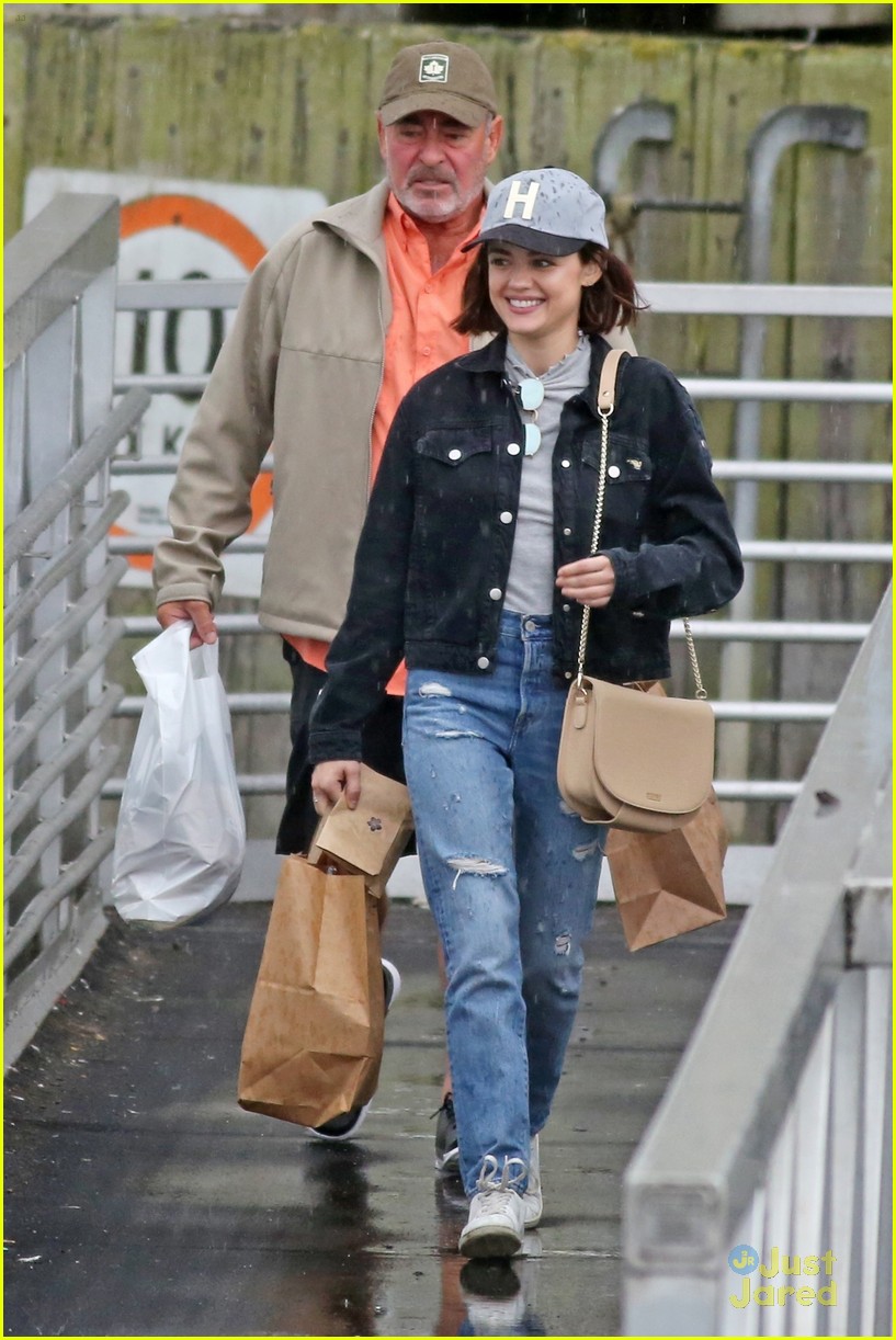 Lucy Hale Takes Dad Preston On Vancouver Tour | Photo 1114611 - Photo ...