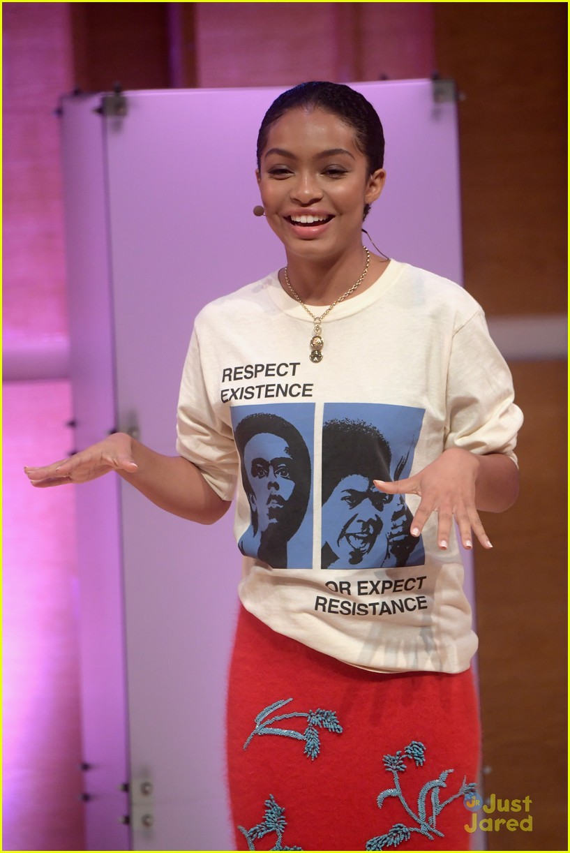 Yara Shahidi Speaks Out at Glamour's The Girl Project Event in NYC ...