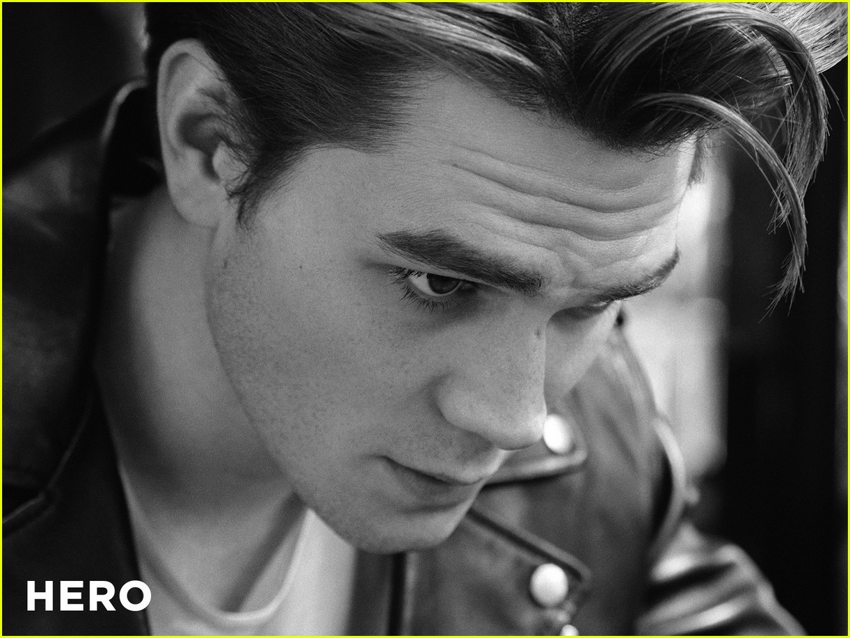 KJ Apa Goes Shirtless For First Ever 'The Hero Winter Annual' Magazine ...