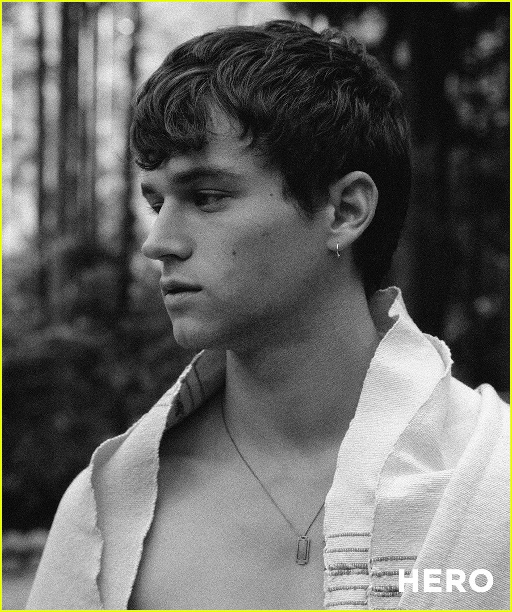 Brandon Flynn Is Shirtless For Second Cover of 'Hero Winter Annual ...