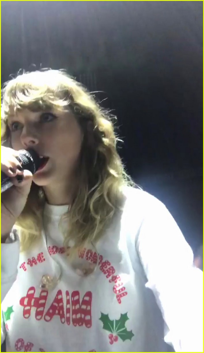 Full Sized Photo of taylor swift takes fans inside jingle ball sound ...