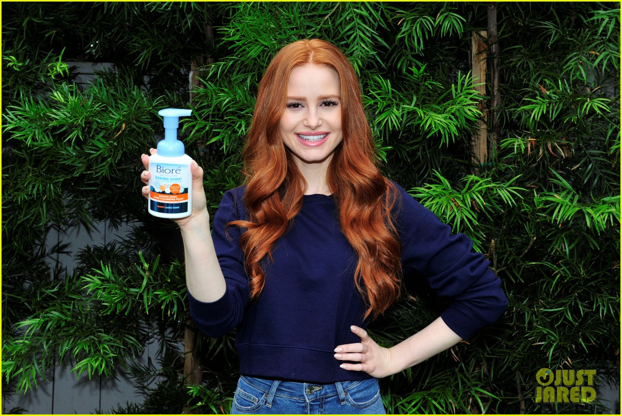 Madelaine Petsch Gets Soapy While Filming First Biore Commercial ...