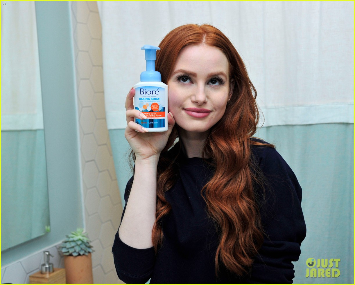 Madelaine Petsch Gets Soapy While Filming First Biore Commercial ...