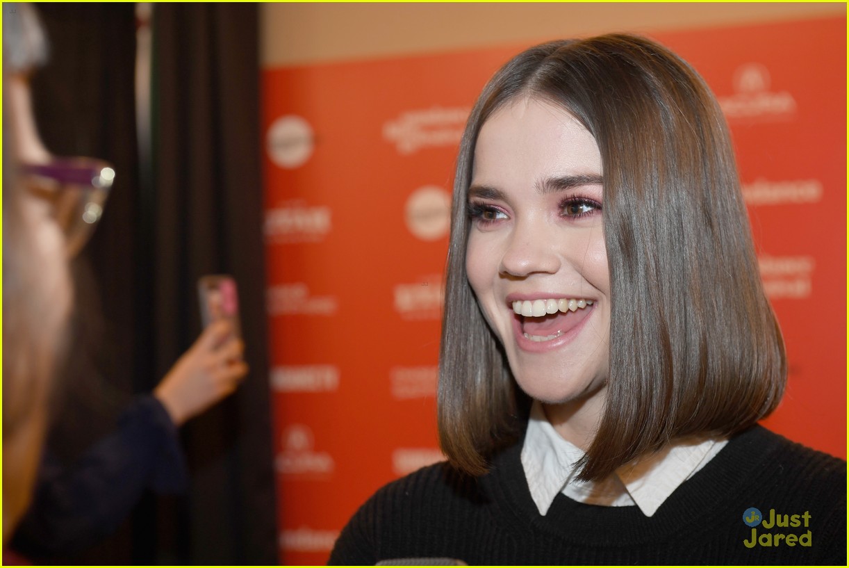 Full Sized Photo of maia mitchell cierra ramirez supports sundance ... Full Sized Photo of maia mitchell cierra ramirez supports sundance ...