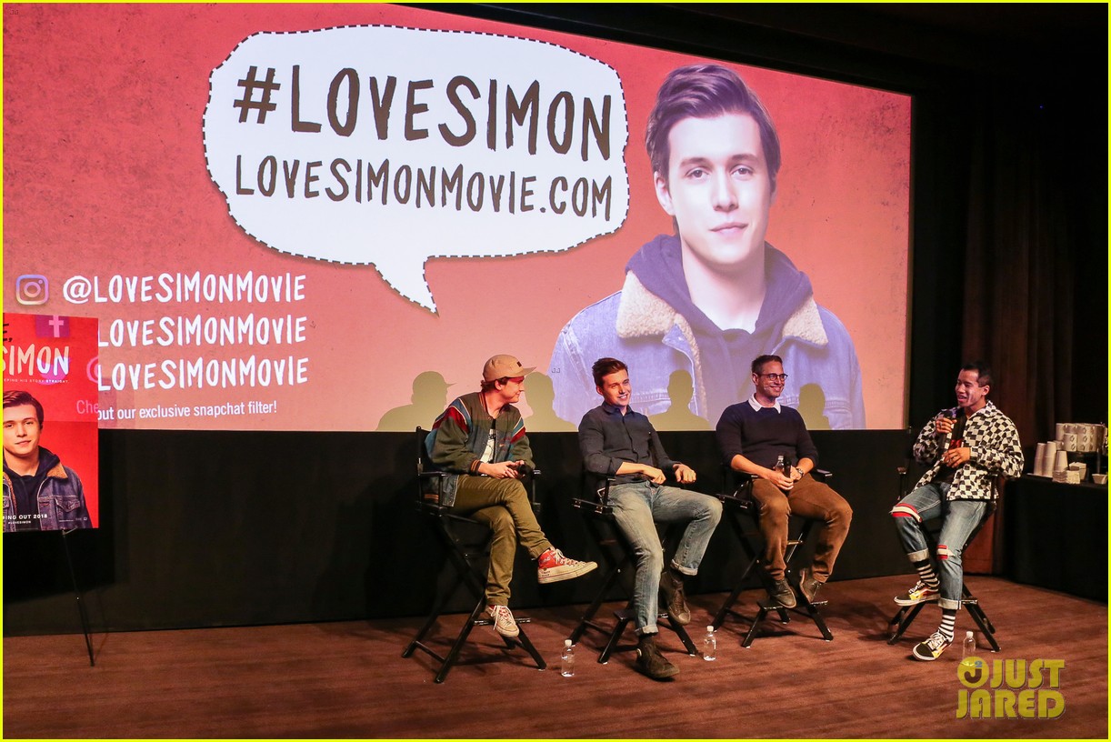 Nick Robinson Watches 'Love, Simon' for First Time with an Audience at ...