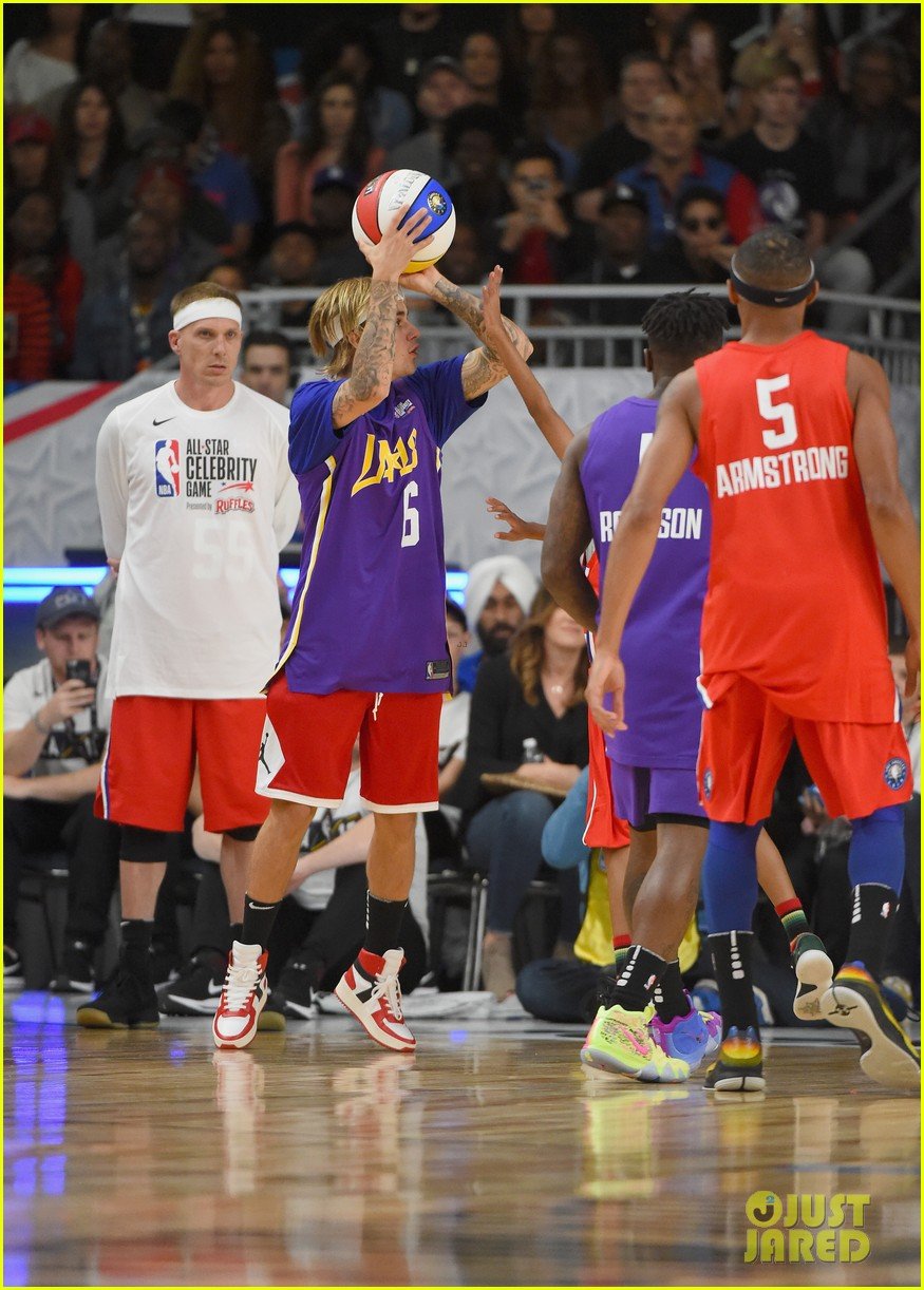 Full Sized Photo of justin bieber nba all star celebrity game 36 ...