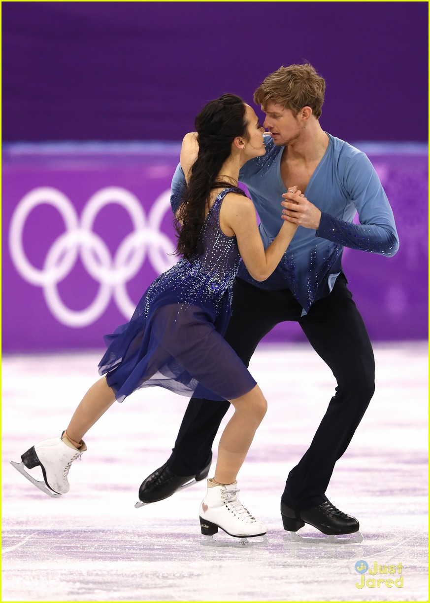 Olympic Ice Dancers Madison Chock & Evan Bates React To Their Fall: 'We ...